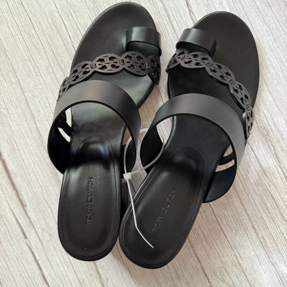 Tory Burch | Shoes | Tory Burch Miller Block Heel Sandal In Perfect ...